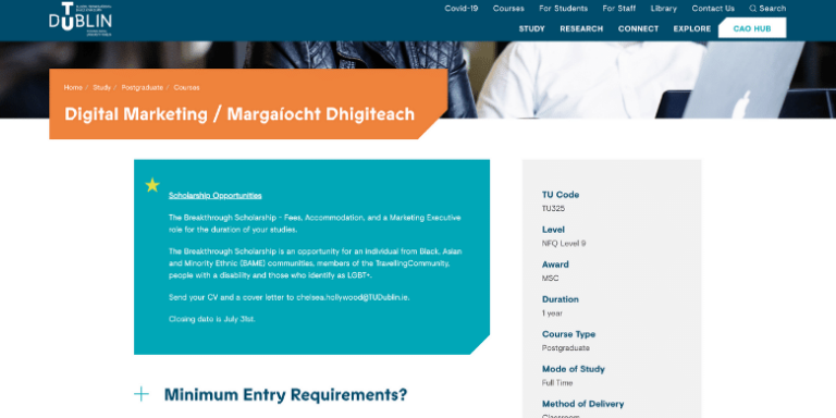 12 Best Digital Marketing Courses in Ireland - Fetch.ie